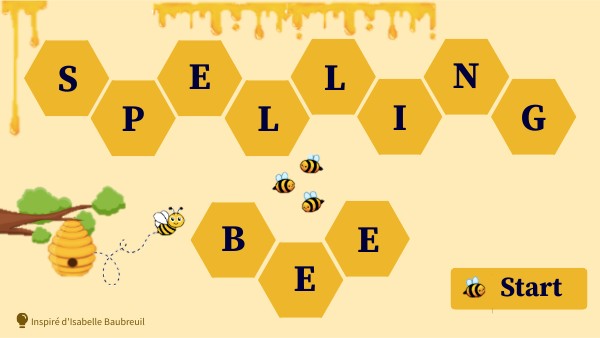 6e - Spelling Bee | Genially