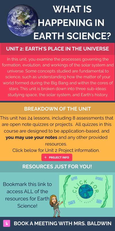Unit 2 Earth Science