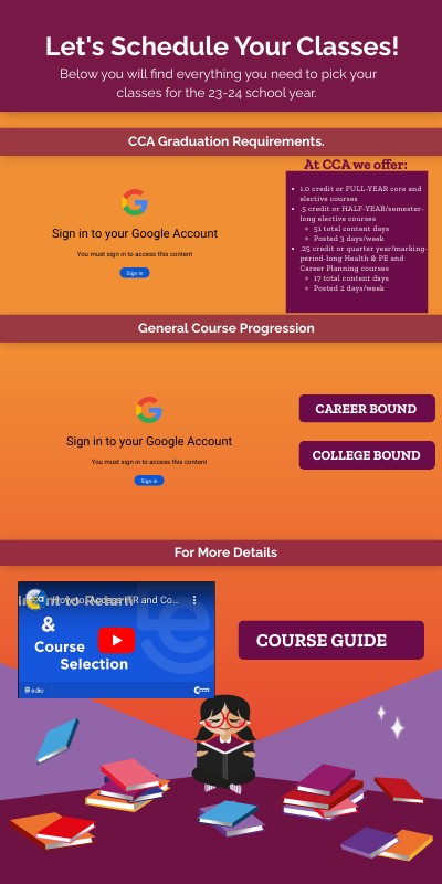 Course Selection Time