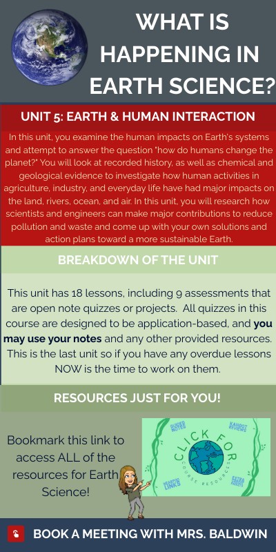 Unit 5 Earth Science