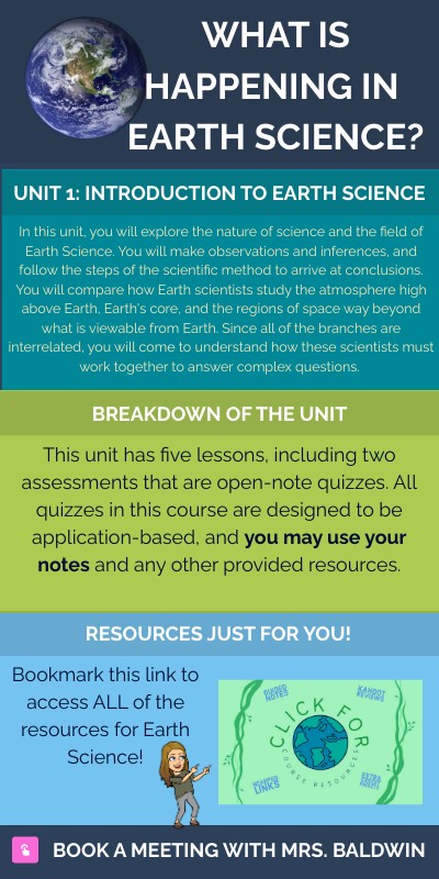 Unit 1 Earth Science