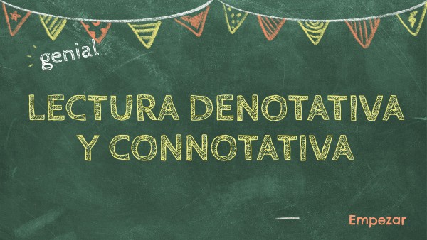 CYA DENOTATIVO Y CONNOTATIVO.