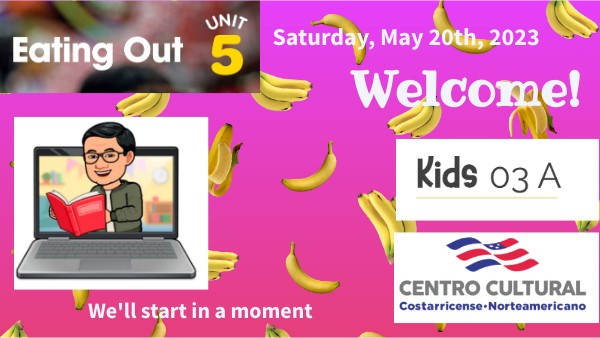 Kids-03 Unit 5 Eating Out | Genially