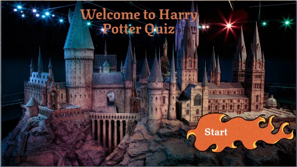 Harry Potter QUIZ (Starter level) | Genially