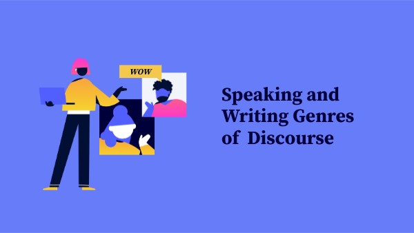 Spoken vs Written Discourse | Genially