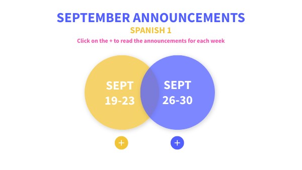 SP1 Sept Announcements | Genially