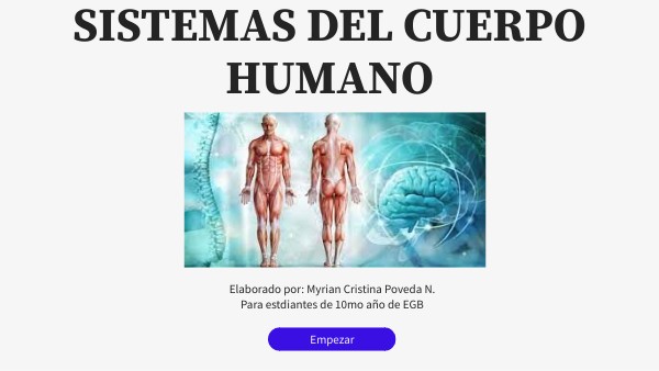 Sistemas del Cuerpo Humano | Genially