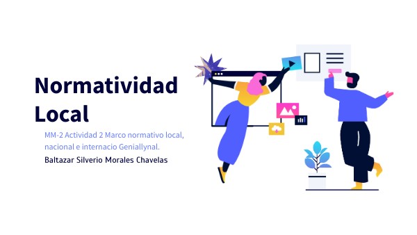 Marco normativo local | Genially