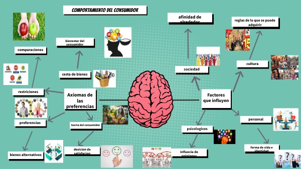 MAPA MENTAL COMPORTAMIENTO DEL CONSUMIDOR | Genially