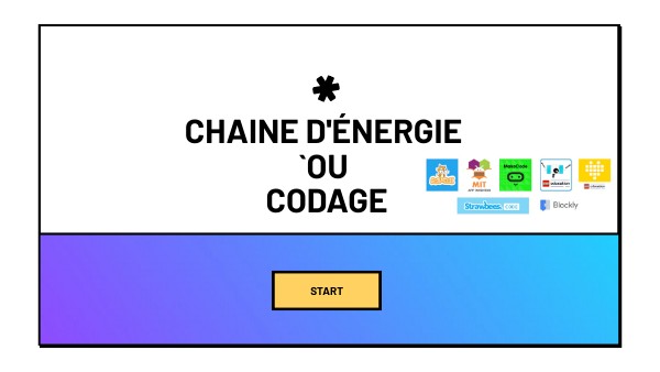 Entraînement programmation ou chaine d'énergie | Genially