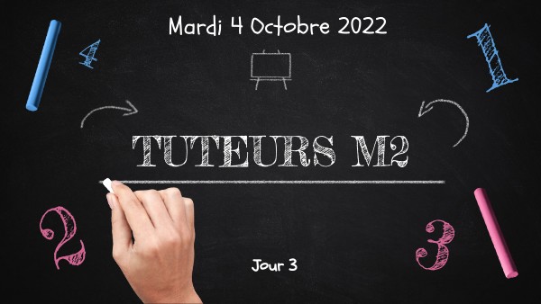 Formation Tuteurs M2 - Jour 3 | Genially