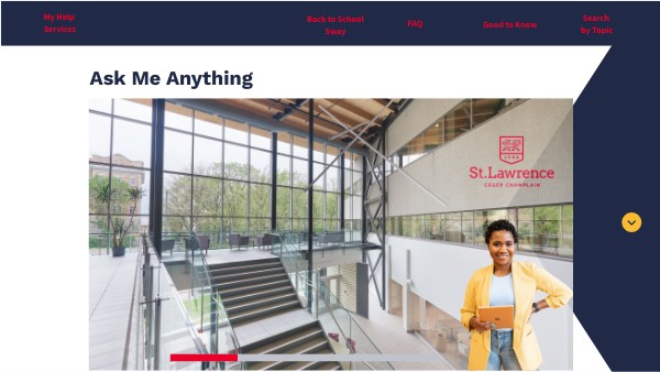 Ask Me Anything Desk | Genially