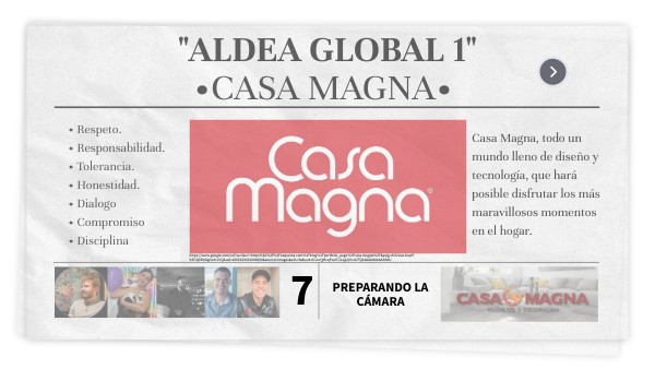 ALDEA GLOBAL 1 - CASA MAGNA - PRIMER ENTREGABLE | Genially