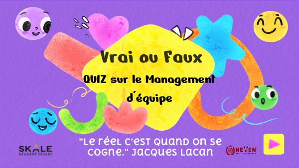 Quiz Manager les équipes | Genially