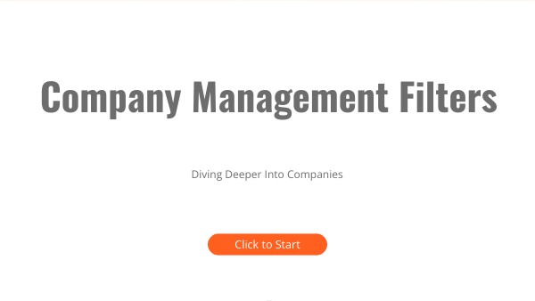 Company Management Filters