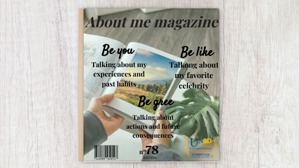About me magazine | Genially
