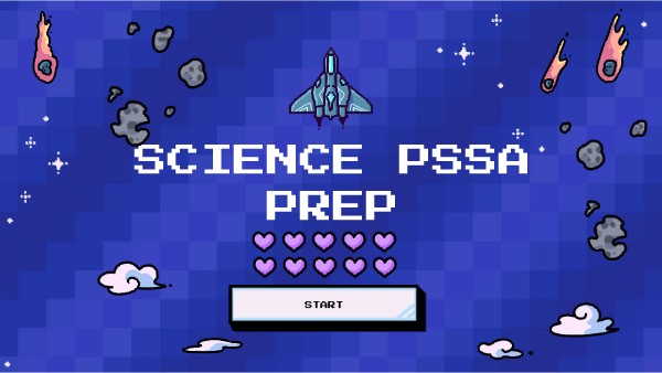 SCIENCE PSSA PIXEL QUIZ