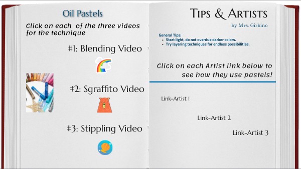 Copy - 5th Grade Oil Pastel | Genially