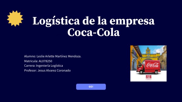 Logística de Coca-Cola | Genially
