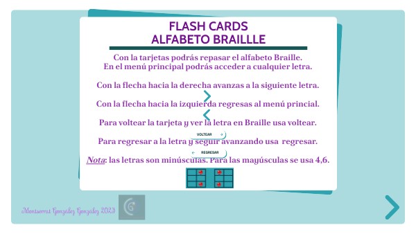 Alfabeto Braille flashcards | Genially