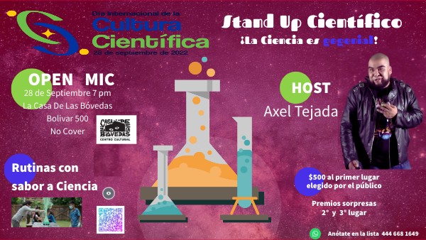 Stand Up científico | Genially