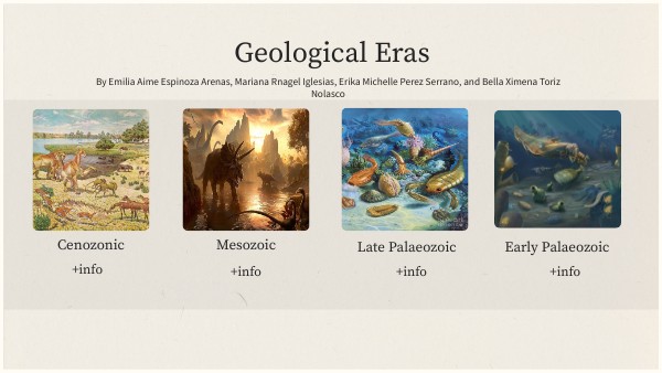 Geological Eras