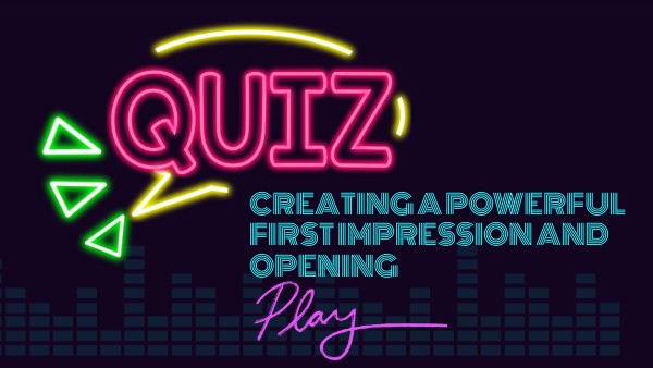 Sales - Creating a Powerful First Impression and Opening | Genially