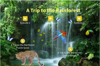 Escola a Ler - A trip to the Rainforest | Genially
