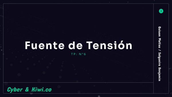 PRESENTACIÓN TP6 | Genially