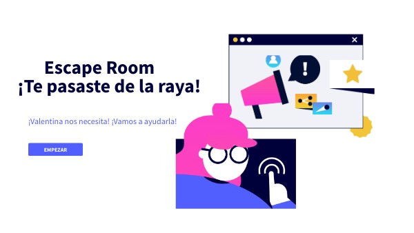 ESCAPE ROOM Cyberbullying | Genially