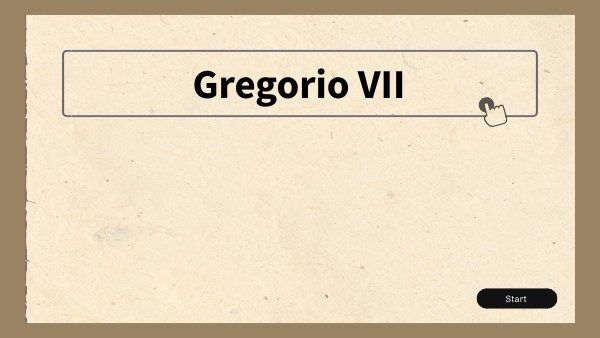 Presentazione - Gregorio VII | Genially
