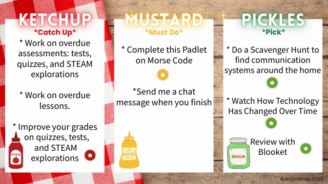 6/1 Ketchup Mustard Template