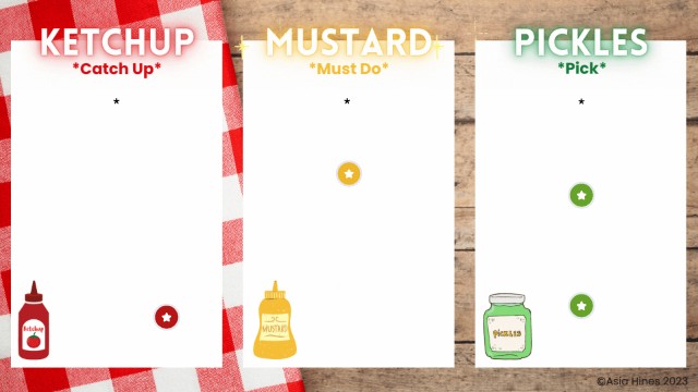 Ketchup Mustard Template