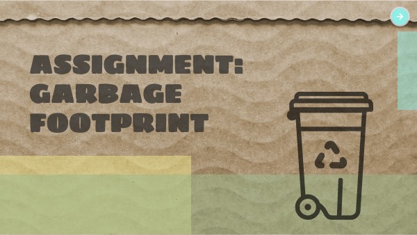 (MS) Assignment: Garbage Footprint Walkthrough | Genially