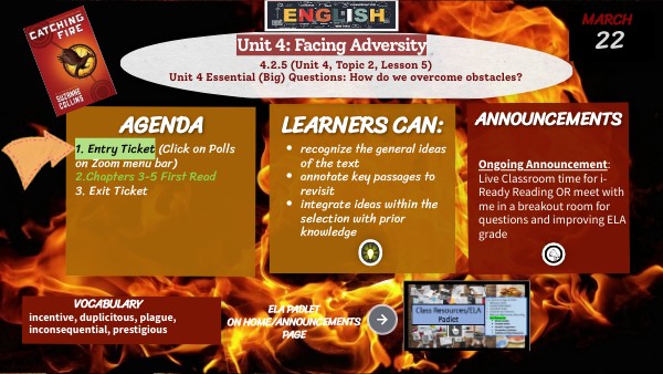 4.2.5 Chapters 3-5 First Read