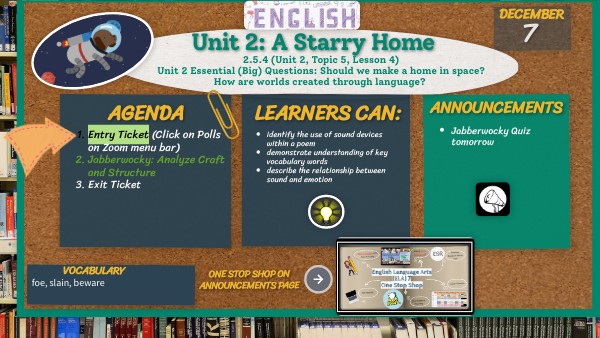 2.5.4 Jabberwocky: Analyze Craft and Structure