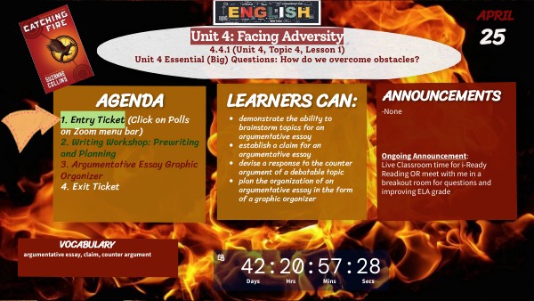 4.3.11 Catching Fire 10-18 Quiz | Genially