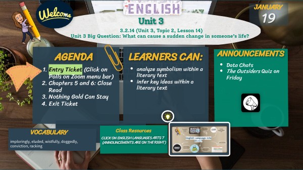 3.2.15 The Outsiders Chapters 1-6 Quiz