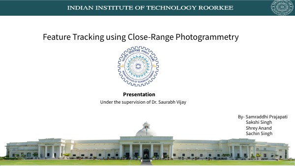 Feature Tracking using Close-Range Photogrammetry | Genially