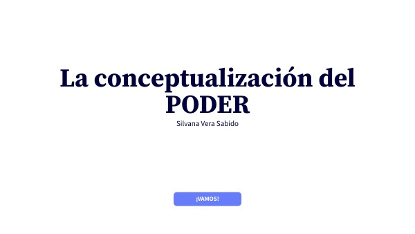 la conceptualización del PODER | Genially