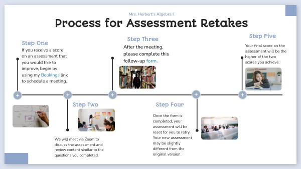 Process for Assessment Retakes