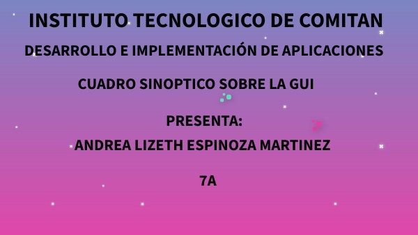 CUADRO SINOPTICO GUI | Genially