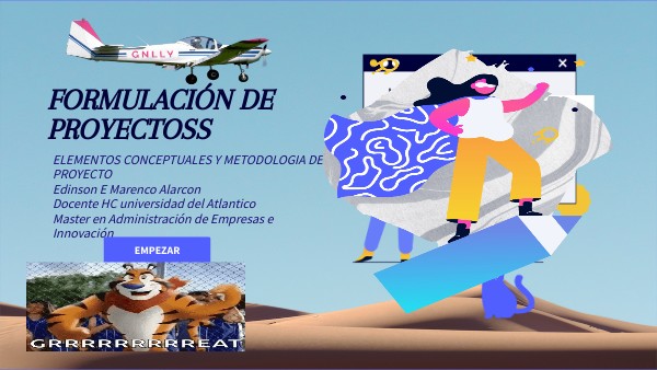 FORMULACIÓN DE PROYECTOS | Genially