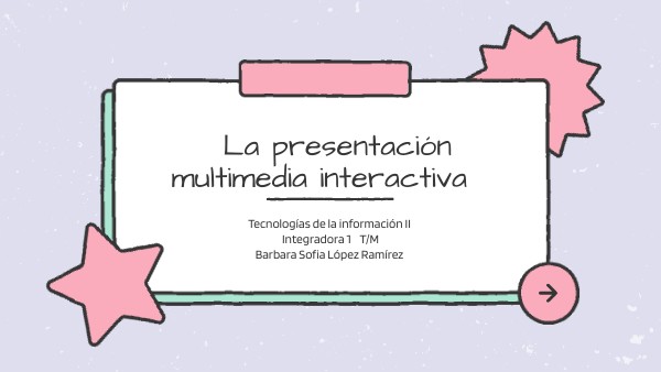 Presentación multimedia interactiva | Genially
