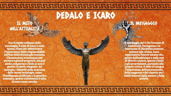 IL MITO DI DEDALO E ICARO | Genially