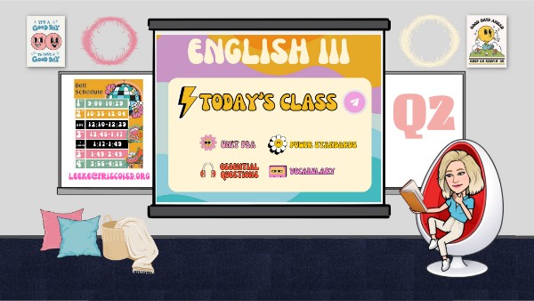 UNIT 2 💛 E3: Unit 1 Daily Agenda (2023-2024) | Genially