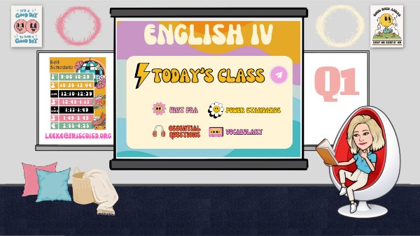 💙E4: Unit 1 Daily Agenda (2023-2024)