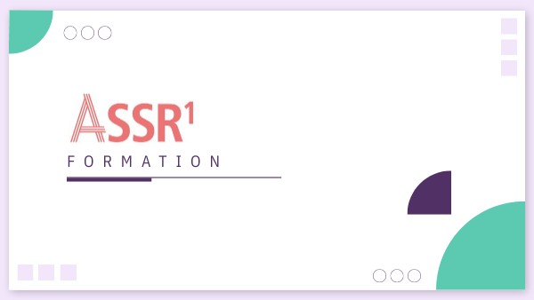 FORMATION ASSR 1 | Genially