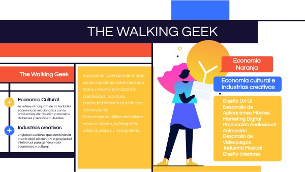 THE WALKING GEEK Economía Naranja