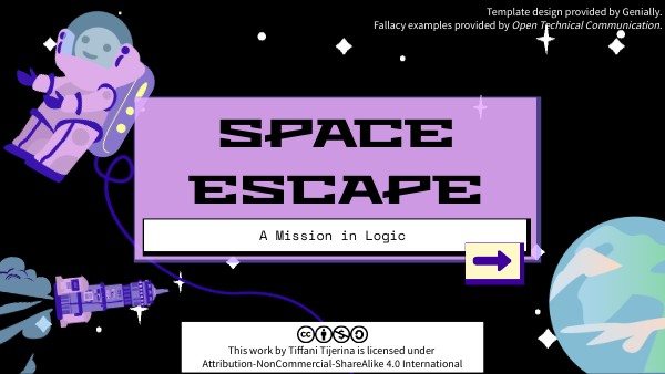 Fallacies Space Escape | Genially